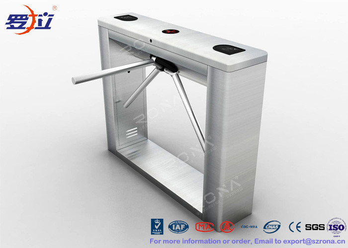 RFID Reader Turnstile Entrance Gates Tripod With Access Control Panel